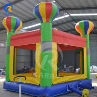 China Customized Color Hot Air Balloon Inflatable Bouncer for Toddler in Commercial Grade for sale