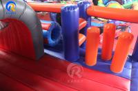 China Unisex Kids Water Fun City with Slide and Obstacle Inflatable Bouncy Castle for sale