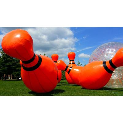 China EN71/EN14960 Certified Giant Inflatable Human Bowling Set for Unisex Outdoor Fun Game for sale