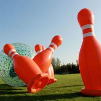 China EN71/EN14960 Certified Giant Inflatable Human Bowling Set for Unisex Outdoor Fun Game for sale
