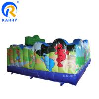 China Customized Size Sesame Street Inflatable Bouncer Bouncy Castle for 14 Years up Age Range for sale
