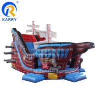 China Jumping Bouncy Castle With Slide CE Standard Air Blower Included Perfect for Parks for sale