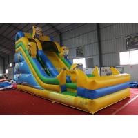 China 14 Years Up Inflatable Bouncer Bouncy Slide Castle with Slide Moonwalk Jumping Castle for sale