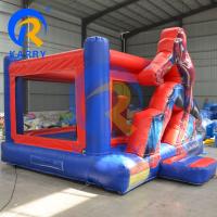 China Max Capacity 100kg Outdoor Commercial Kid Spider Man Inflatable Jumper Castle for Home for sale