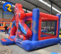 China Max Capacity 100kg Outdoor Commercial Kid Spider Man Inflatable Jumper Castle for Home for sale