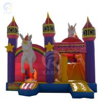 China Water Slide Inflatable Jumping Bouncy Castle Slide Combo for Kids in Customized Color for sale