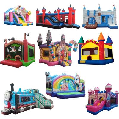 China Colorful Minnie Mouse Bouncy Castle Inflatable Jumping Bouncer Cartoon Bounce House for sale