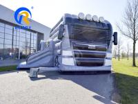 China Gray Truck Inflatable Bouncer Combo Jump Jumping Bounce House for Party OEM Accepted for sale