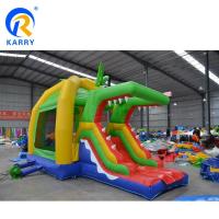 China 14 Years up Popular Outdoor Inflatable Bouncer Slide with CE Blower and Repair Kits for sale