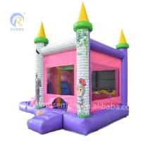 China Double Slide and Pool Jumping PVC Inflatable Bounce House for Commercial Outdoor Play for sale