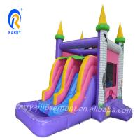 China Double Slide and Pool Jumping PVC Inflatable Bounce House for Commercial Outdoor Play for sale