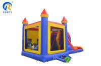 China Custom Kids Games Inflatable Castle Wet Dry Bouncer Pool Slide Combo Jumping Castle with Waterslide Pool Age 14 for sale
