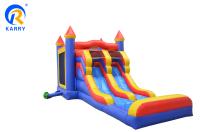 China Custom Kids Games Inflatable Castle Wet Dry Bouncer Pool Slide Combo Jumping Castle with Waterslide Pool Age 14 for sale