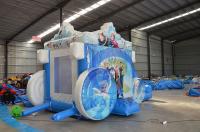 China PORTABLE Inflatable Princess Carriage Castle Slide Combo for Kids and Adults at Affordable for sale