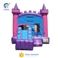 China Outdoor Commercial Inflatable Water Slide Bouncy Castle Combo for Green Entertainment for sale