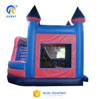 China Outdoor Commercial Inflatable Water Slide Bouncy Castle Combo for Green Entertainment for sale
