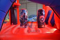 China Unisex Commercial Inflatable Combo Castle Slide with CE Blower and Repair Accessories for sale