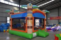China CE/EN71/EN14960 Certified Tropical Palm Tree Bouncy Inflatable Castle for Commercial for sale