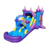 China KARRY Custom Inflatable Bounce House with Slide Commercial Grade and Budget-Friendly for sale