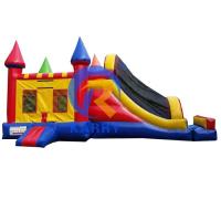 China Jumping Commercial Bounce House Inflatable Combo Castle Slide for Unisex Backyard Fun for sale