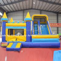 China Jumping Commercial Bounce House Inflatable Combo Castle Slide for Unisex Backyard Fun for sale
