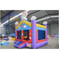 China Features Portable Rainbow Unicorn Inflatable Combo for Adult Jumping and Kids Party for sale
