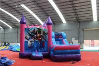China Karry 3 in 1 Inflatable Jumper Rentals Unicorn Water Slide Combo for Birthday Party for sale