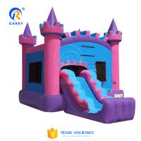 China Karry 3 in 1 Inflatable Jumper Rentals Unicorn Water Slide Combo for Birthday Party for sale