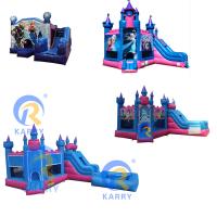 China Castle Slide Combo Inflatable Bouncy Castle for Kids and Adults Age Range 14 Years up for sale