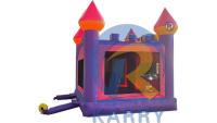 China Commercial Inflatable Pink Bouncer Castle Portable PVC Bouncy House for Kids for sale