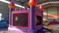 China Commercial Inflatable Pink Bouncer Castle Portable PVC Bouncy House for Kids for sale