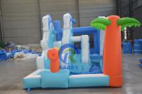 China Outdoor Playground Inflatable Dolphin Whale Castle Slide Combo for Kids 14 Years up for sale