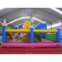 China Trade Show Must-Have Aurora's Commercial SpongeBob Bounce Castle Trampoline with Slide for sale