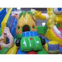 China Trade Show Must-Have Aurora's Commercial SpongeBob Bounce Castle Trampoline with Slide for sale