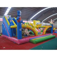 China Trade Show Must-Have Aurora's Commercial SpongeBob Bounce Castle Trampoline with Slide for sale
