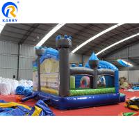 China Customized Size 3D Rainbow Unicorn Castle Water Slide Combination Perfect for Parties for sale