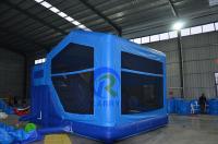 China Party Rental Inflatable Bouncer Bluey Bounce House with Slide Age Range 14 Years up for sale