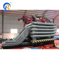 China EN14960 Certified Trapped Monster Dino Inflatable Bouncer Combo for Kids' Active Play for sale