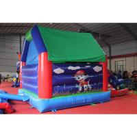 China Amusement Bouncy Castle Slide Combo Made of 0.55mm PVC Tarpaulin and Commercial Grade for sale