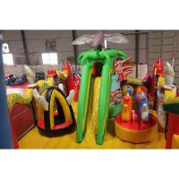 China Inflatable Fun City Kids Activity Center Dragon Inflatable Bouncing Castle Air Jumping for sale