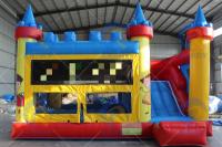 China Repair Kits Included Commercial Castle Slide Jumping Bouncy Inflatables for sale
