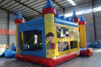 China Repair Kits Included Commercial Castle Slide Jumping Bouncy Inflatables for sale