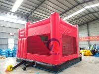 China Fire Station Truck Inflatable Bouncer Slide Combo for Party Rentals Age Range 14 Years up for sale