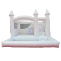 China Features PORTABLE Inflatable Combo Castle Slide for Wedding Party and Toddler Bouncer for sale