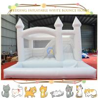 China Features PORTABLE Inflatable Combo Castle Slide for Wedding Party and Toddler Bouncer for sale