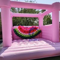 China Unisex Wedding Party Jumping Castle with Balloon Decoration Rental Equipment and Blower for sale