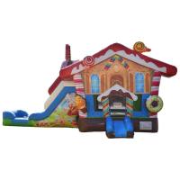 China CE Certified and Portable Christmas Inflatable Bouncer Jumping House Combo Slide for sale