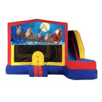 China CE Certified and Portable Christmas Inflatable Bouncer Jumping House Combo Slide for sale