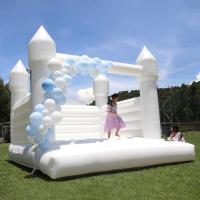 China Digital Printing Wedding Event Bouncy Castle Bounce House with Slide and PVC Tarpaulin for sale