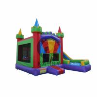 China EN14960 Certified Inflatable Castle Slide Combo 5 in 1 with Customized Design for sale